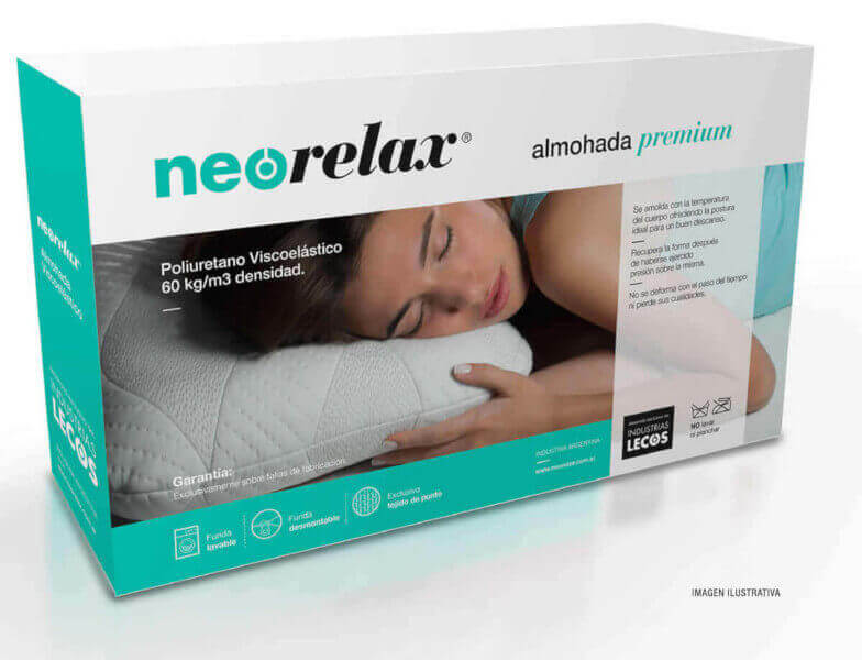 Encontrá tu Almohadas NeoRelax NeoRelax visco Clasica 0,70 x 0,40 en ...